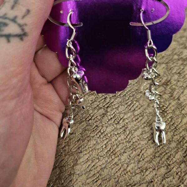 Fragile Text Chain | Gothic Aesthetic Alt Jewelry | Alternative ...