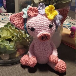 Amigurumi Crochet Pattern Pippa the Pig Angel ENGLISH ONLY | Etsy