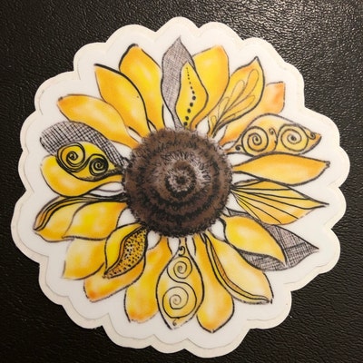 Sand Dollar Vinyl Sticker, Beachy Sticker, Sanddollar Decal - Etsy