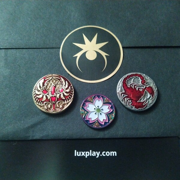 L5R Phoenix Metal Fate Reignited and Scholar Luxury Tokens - Etsy
