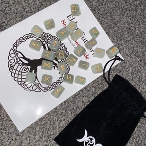 Rune Stones Gift Set Includes 21 Page Guide Book and Free - Etsy