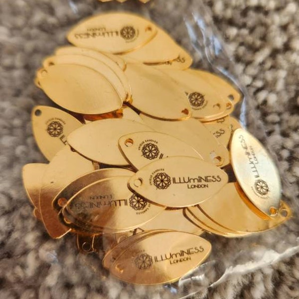 10x20 Mm Custom Logo Rectangle Label Tag,custom Clothing Metal Tag,bag ...