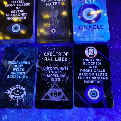 Evil Eye Oracle Haters Exposed Return to Sender 120 Cards - Etsy