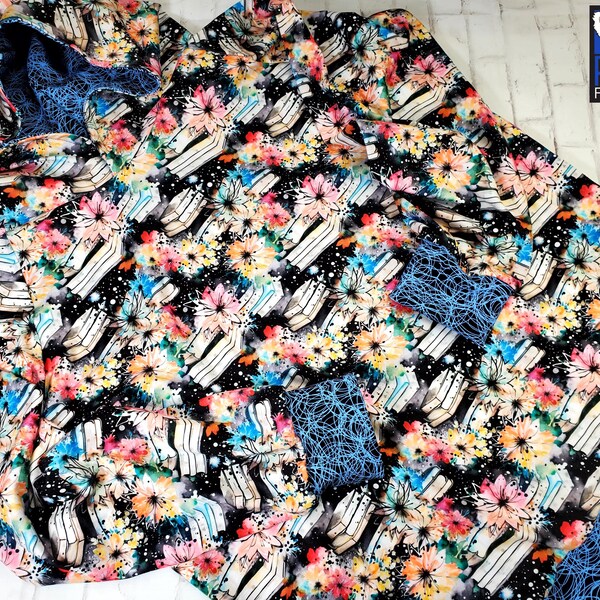 Astro-dino, Floral Dinosaur Embroidery Seamless Pattern, Digital Paper ...