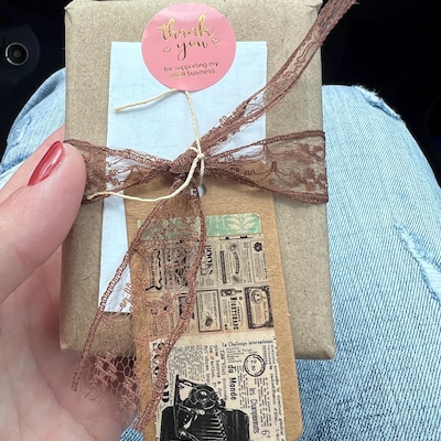 Antique Victorian Photo Album Illustrated Pages, Satin Finish End ...