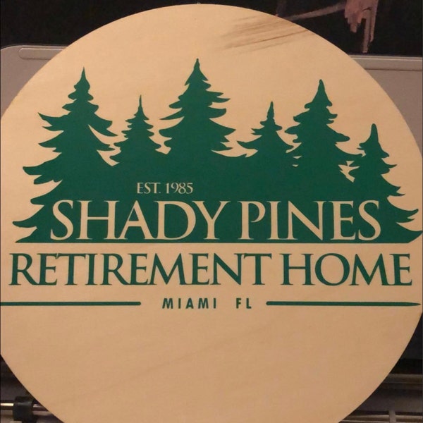 Shady Pines Retirement Home SVG: Golden Girls Sarcastic Cut File ...