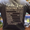 Girls Trip Nutritional Facts SVG Bundle, Sisters Trip, Besties Trip ...