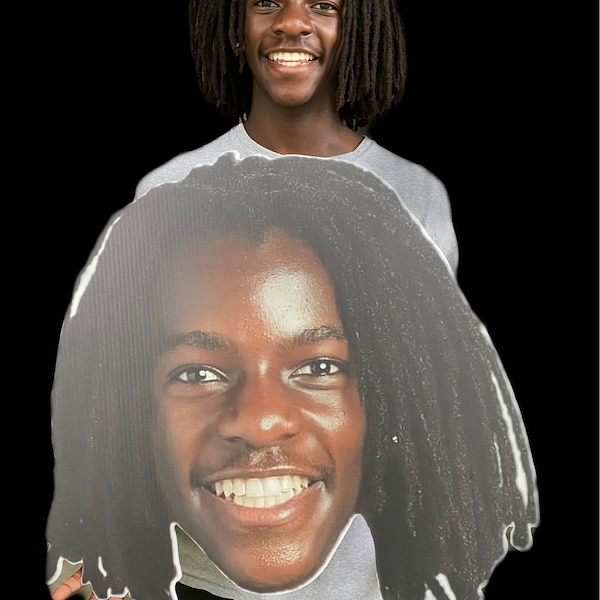 Custom Fat Head Big Face Cutout for Sports Celebration Birthdays Events ...