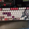 Zeri - the Spark of Zaun LOL Series Keycap Set, 112 Keys PBT for Mechanical Keyboard OEM Profile ...