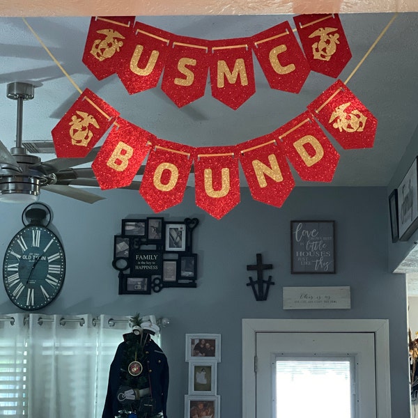 USMC Bound Banner - Etsy