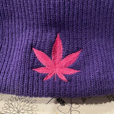 Cannabis Fill Stitch Embroidery Design 15 Sizes 29, Weed Embroidery ...
