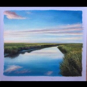 Custom Landscape Portrait-original Oil Painting From - Etsy