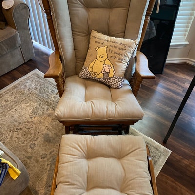 Wingback Rocker Replacement Cushions / Canadian Rocker Cushions ...