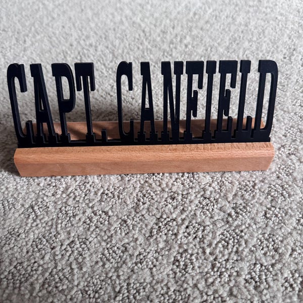 Personalized Acrylic Award Plaque, Custom Engraved Trophy for Corporate ...