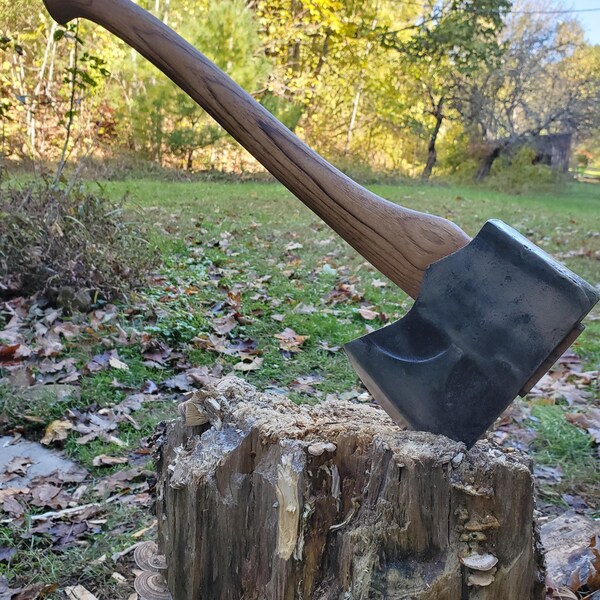 Restored Vintage Rare English Elwell 6 Rounding Pattern Axe With ...