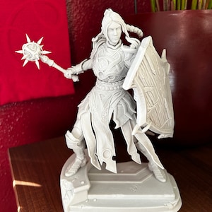 Yrel World of Warcraft Maximum Detailed 8K 3D Printed Figure 226/326 Mm ...