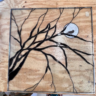 Four 4 Rabbits rbbt1 Copper Foil Overlay for Stained Glass - Etsy