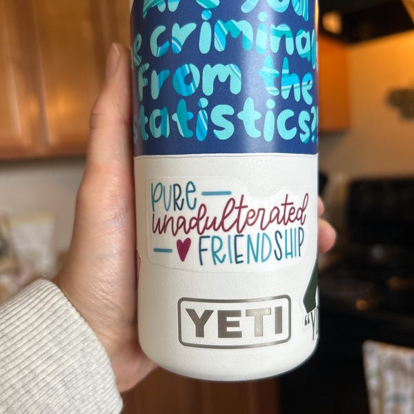 Pivot Friends TV Show Sticker, Ross Quote Sticker, Friends TV Show ...