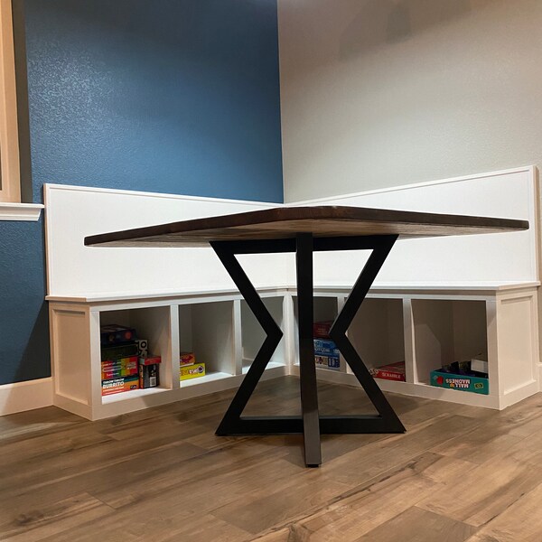 Heavy Duty Dining Table Base for Round or Square Table Top Industrial ...