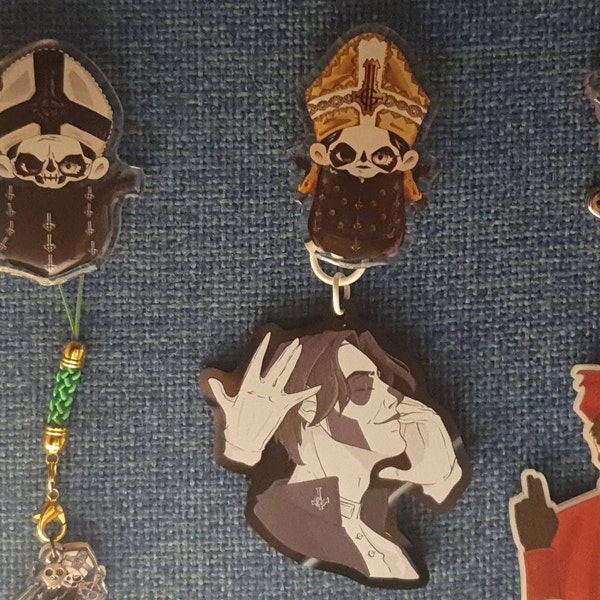 PREORDER Ghost BC Acrylic Charms / Terzo / Nihil / Copia / Ghoul ...