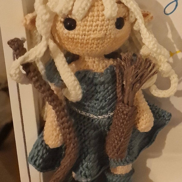 Snowflake Elf Amigurumi Doll Pattern - Etsy