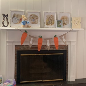 PETER RABBIT Pink Nursery Wall Art for Girls, Peter Rabbit Prints ...