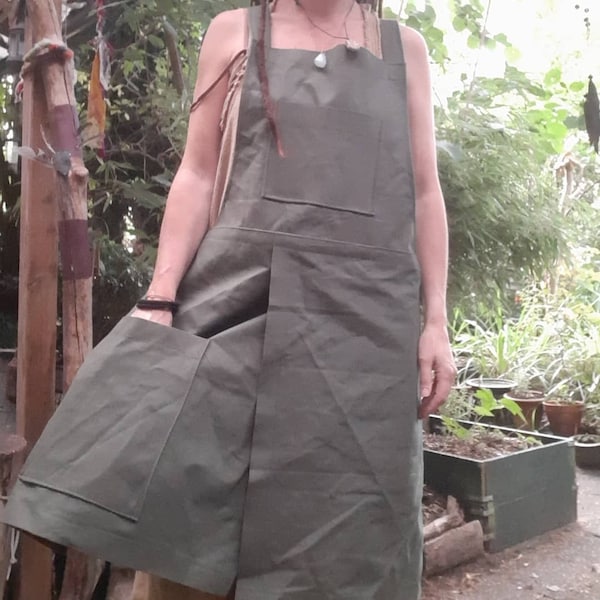 Sewing Pattern Split-leg Potters Apron: Instant PDF Download Guide - Etsy