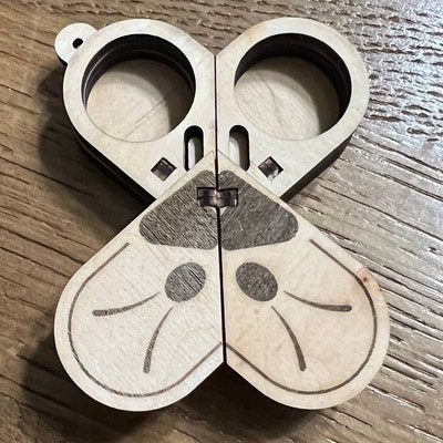 Mouse Maze Puzzle Box Plans SVG DXF PDF Laser Cut Scroll Saw - Etsy