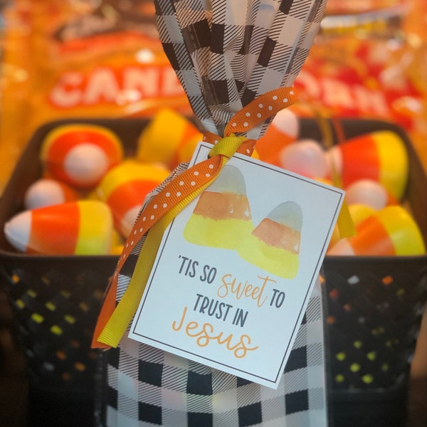 Christian Halloween Gift Tags Digital, Church Halloween Tag Printable ...