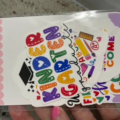 First Day of School Stickers Back to School Stickers School Stickers ...