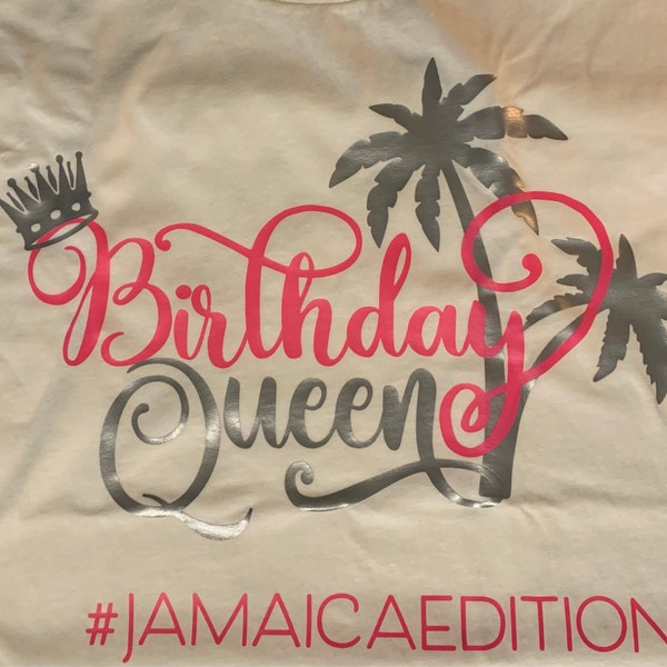 Birthday Queen With Crown, SVG, Dxf, Png, Eps - Etsy