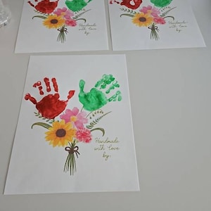 20 Valentine Handprint Art Printable Valentine's Day Classroom Mom ...