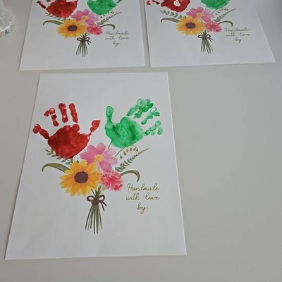 20 Valentine Handprint Art Printable Valentine's Day Classroom Mom ...