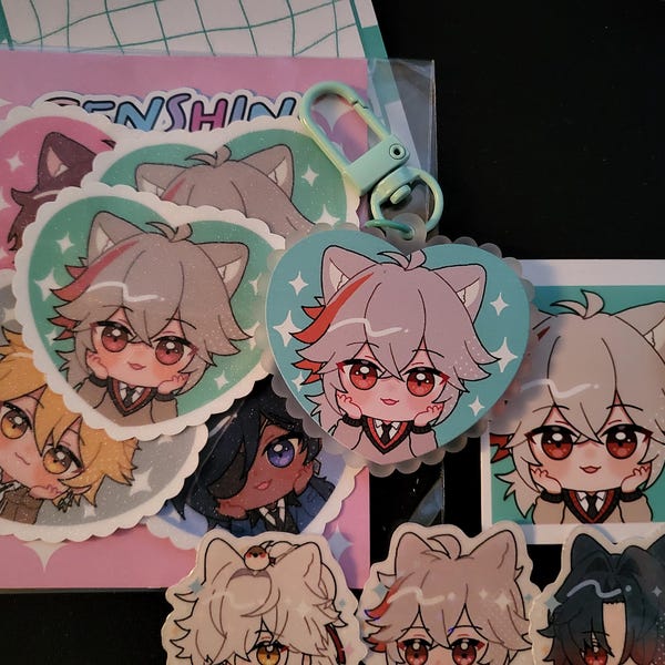 Nu Carnival Clear Sticker Sheet Yakumo X Eiden Yakuei | Kuya X Eiden ...