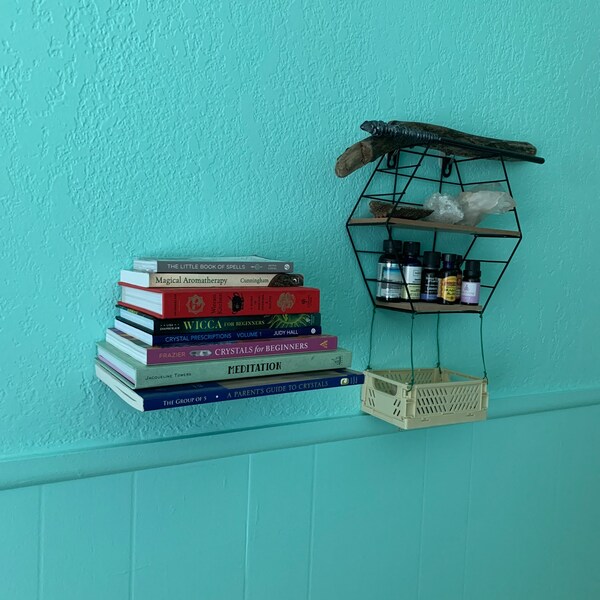 Floating Books, Floating Wall Book Holder, Invisible Floating Metal ...