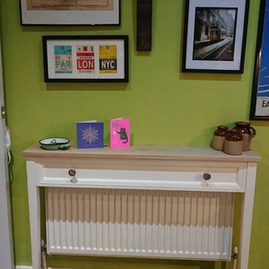 800mm Tall Elegant Radiator Cover Table Shelf Console Table. - Etsy UK