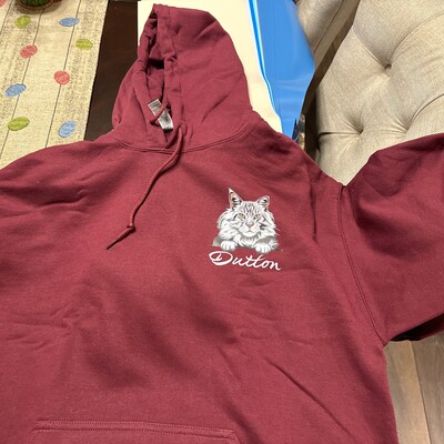 Custom Senior Hoodie With High School Name, Class of 2024 Custom ...