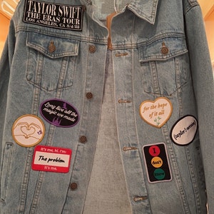 Taylor Swift 13 Heart Hands Iron on Patch Taylor Swift Eras Tour Merch ...
