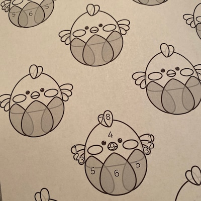 Printable Template french Fries Design for Macaron - Etsy