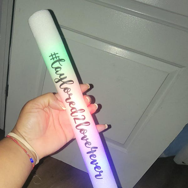 25/50/60/75/100/125/150/200 CUSTOM White LED Fiber Wands for Wedding ...
