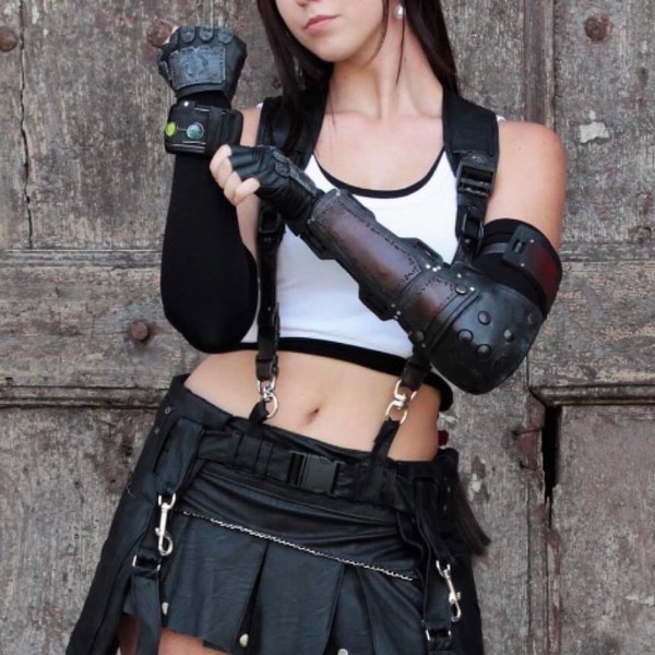 Tifa Lockhart Remake Glove Armor Pattern Template Final Fantasy 7 ...