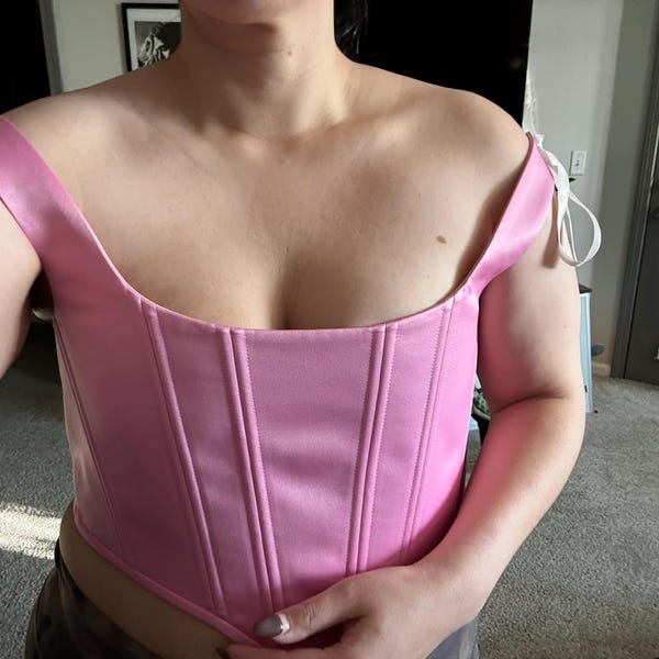 Corset Top Satin Bustier Top Blue White Toile De Jouy Renaissance Rococo Style, Regency Costume ...