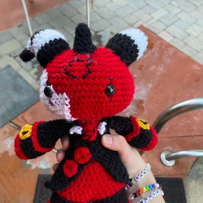 Blitzo, Helluva Boss Crochet Pattern intermediate/ Advanced Amigurimi ...