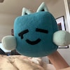 Big Cube Plush Toy – JSAB Inspired, Handmade Blue Fleece Plushie - Etsy