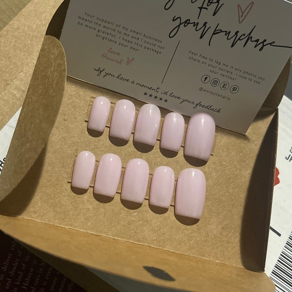 Mini Cherries Custom Press on Nails | Fruit False Nails | Luxury Glue ...