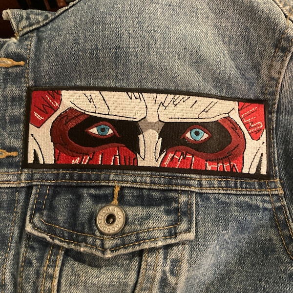 Anime Manga Embroidered Patch - Etsy