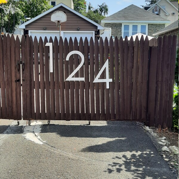22 Inch Modern House Numbers Letters - Etsy