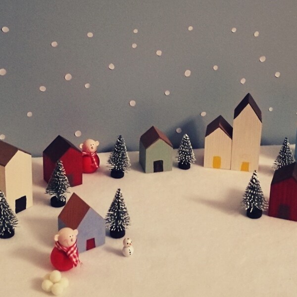 Village in A Box (larger Size): the Original Village in A Box Miniature ...