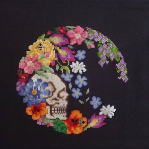 Victorian Poison Bottle Bookmark Pattern Cross Stitch Embroidery Gothic ...