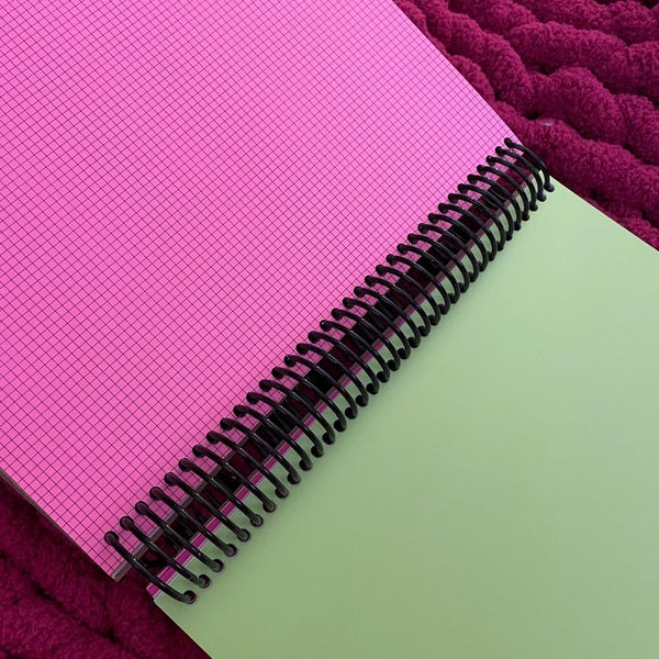 TO DO! Notepad - Glue Bound Rainbow Notepad - Etsy